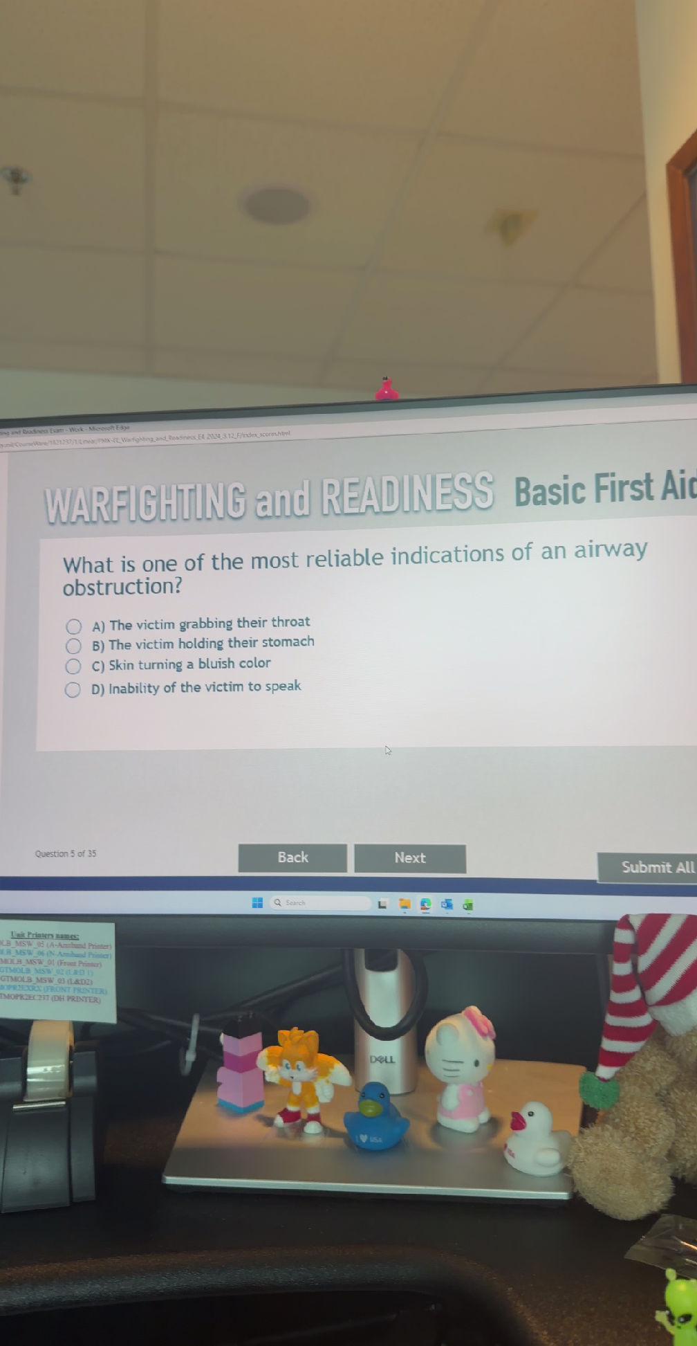 WARFIGHTING and READINESS Basic First Aid