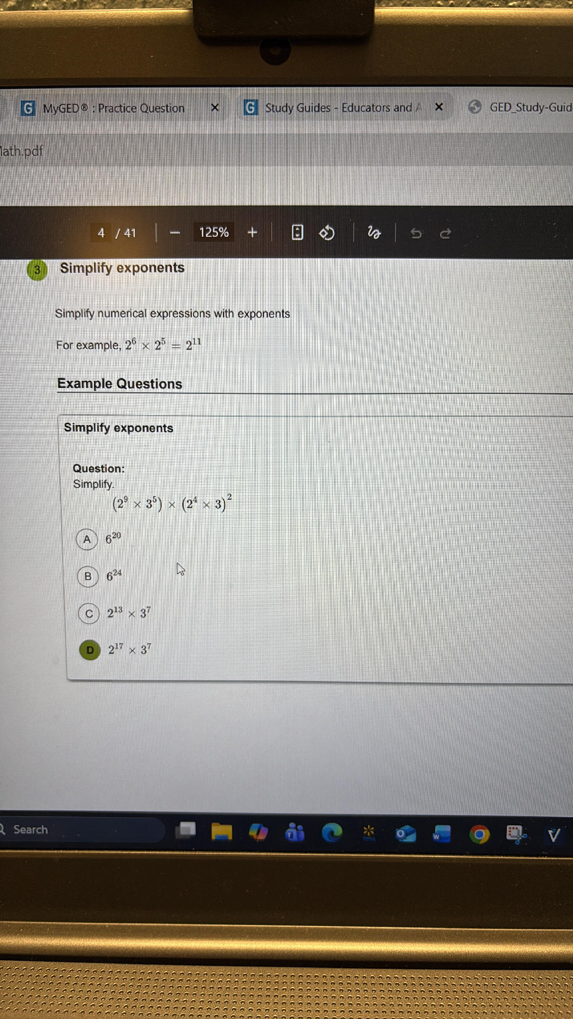Simplify numerical expressions with | StudyX