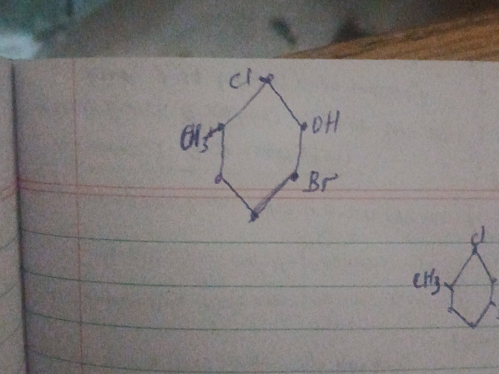 A cyclohexane structure showing | StudyX