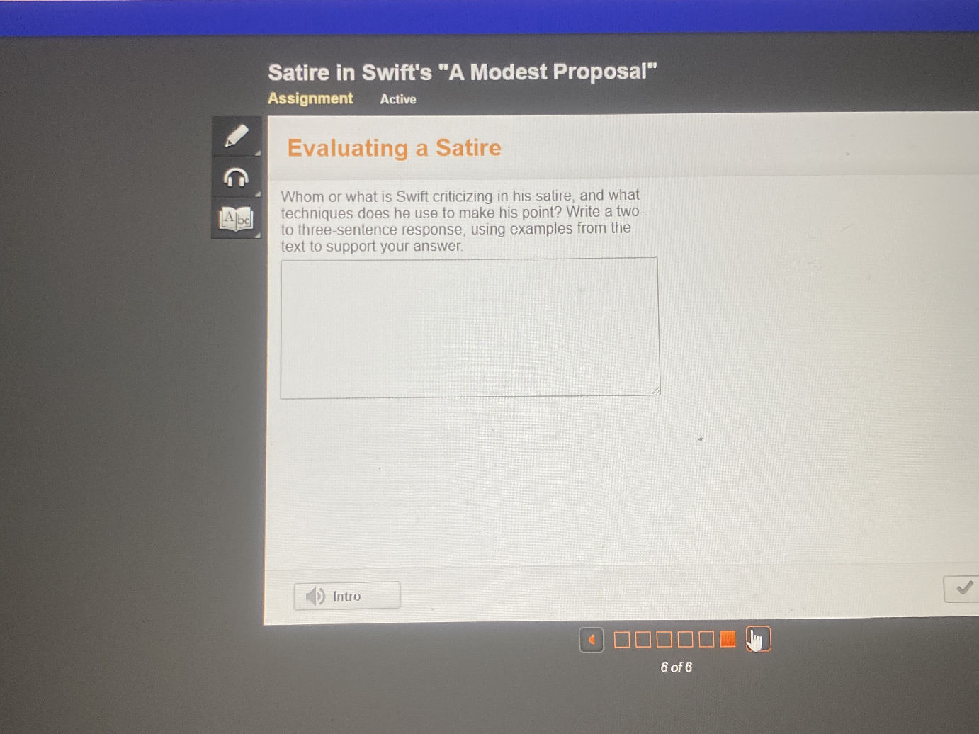 Satire in Swift's "A Modest Proposal" | StudyX