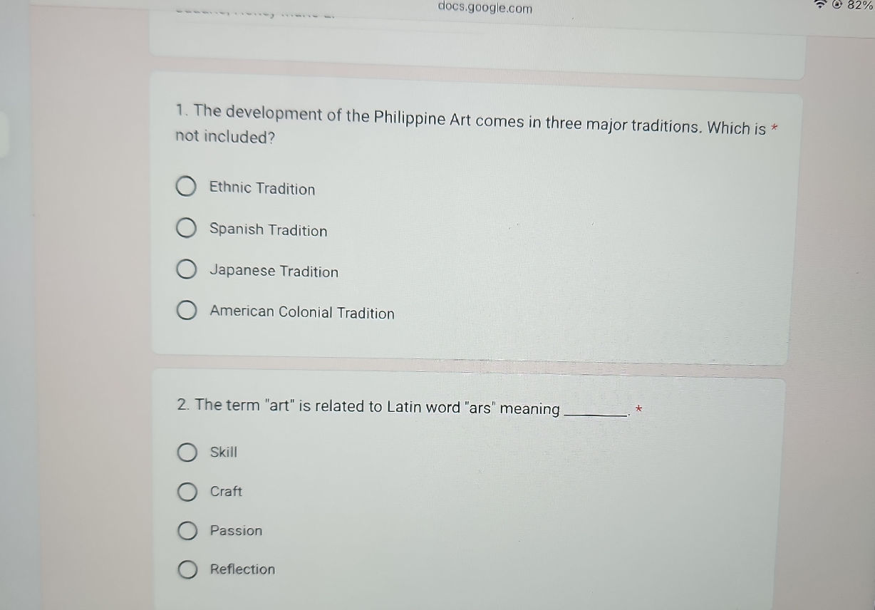 1. The development of the Philippine Art | StudyX