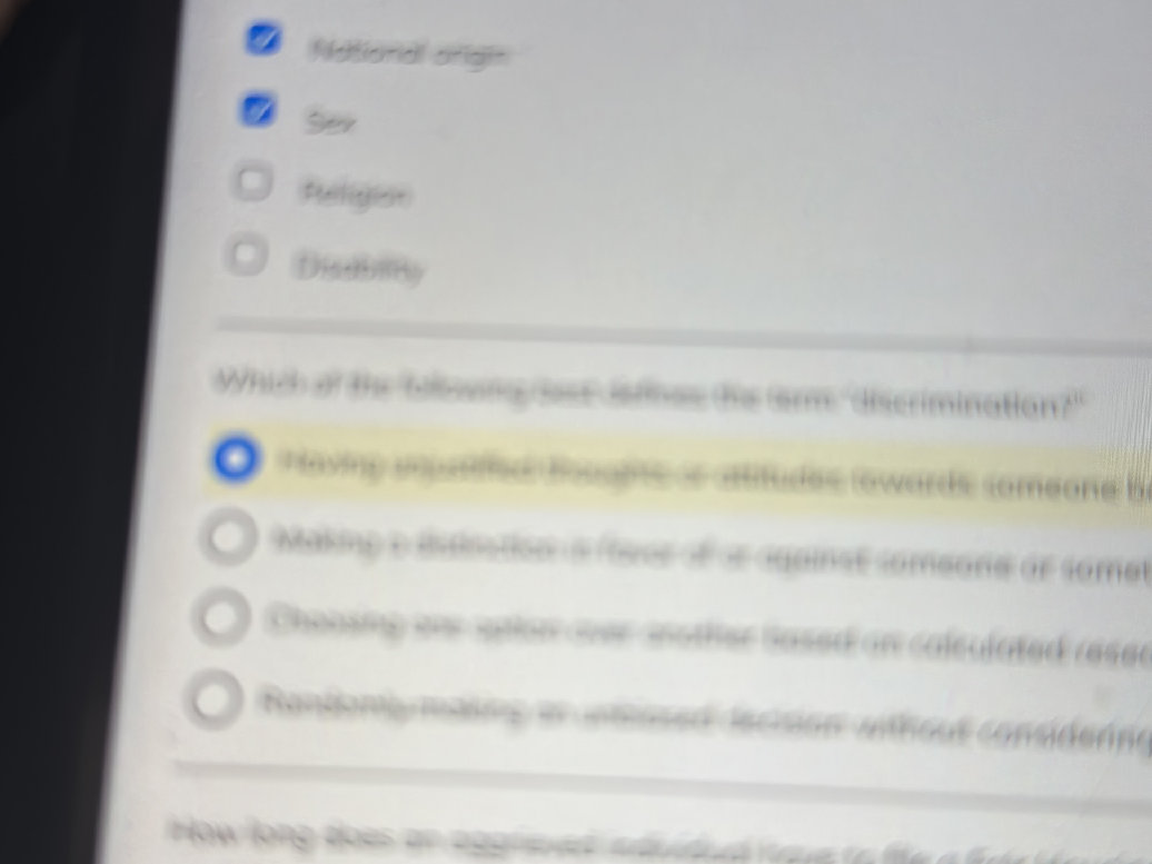 Which of the following best defines the term | StudyX