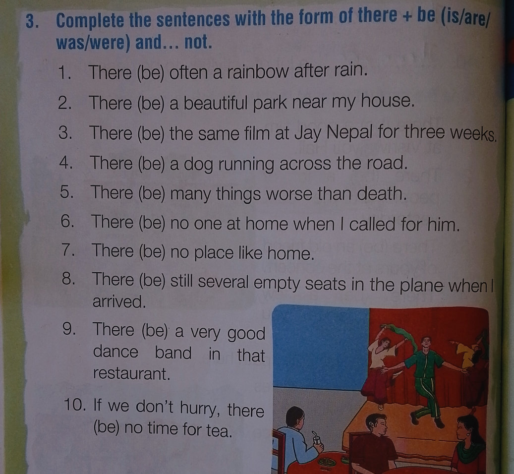 3. Complete the sentences with the form of | StudyX