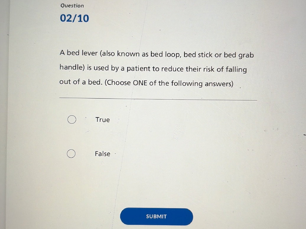A bed lever (also known as bed loop, bed | StudyX