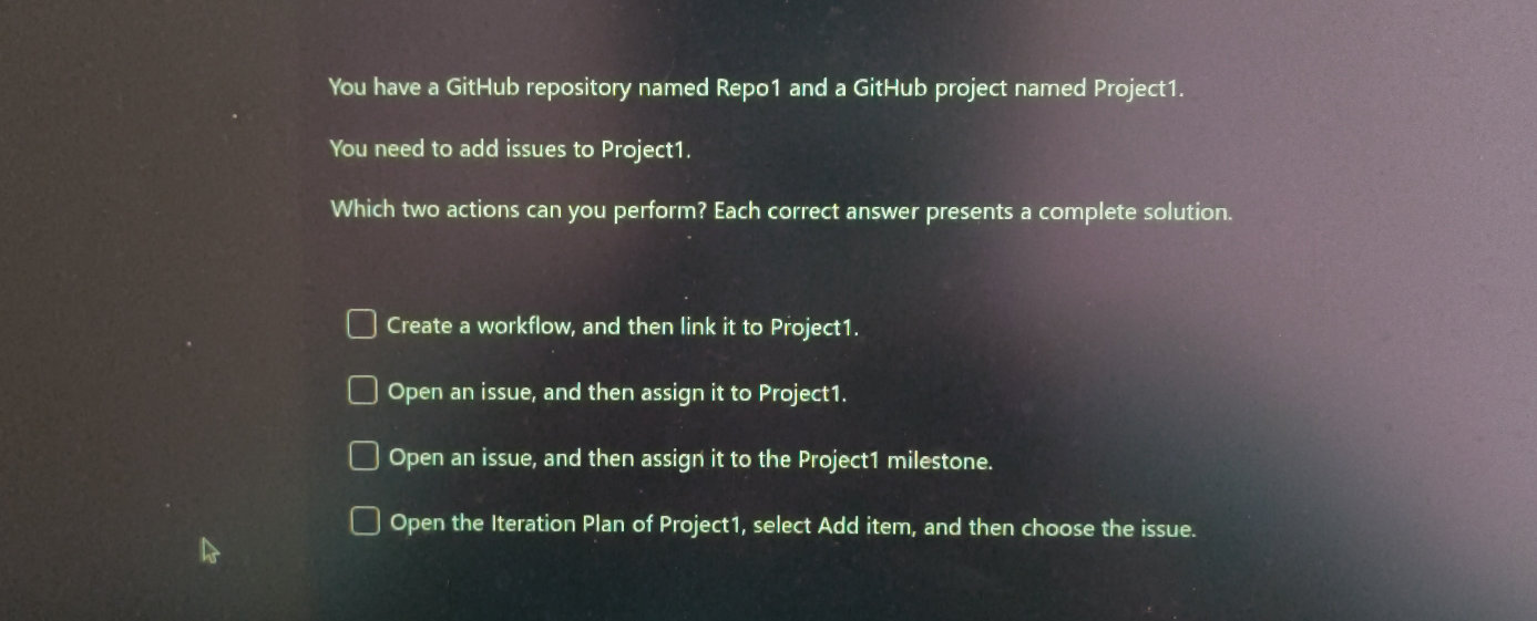 You have a GitHub repository named Repo1 and | StudyX