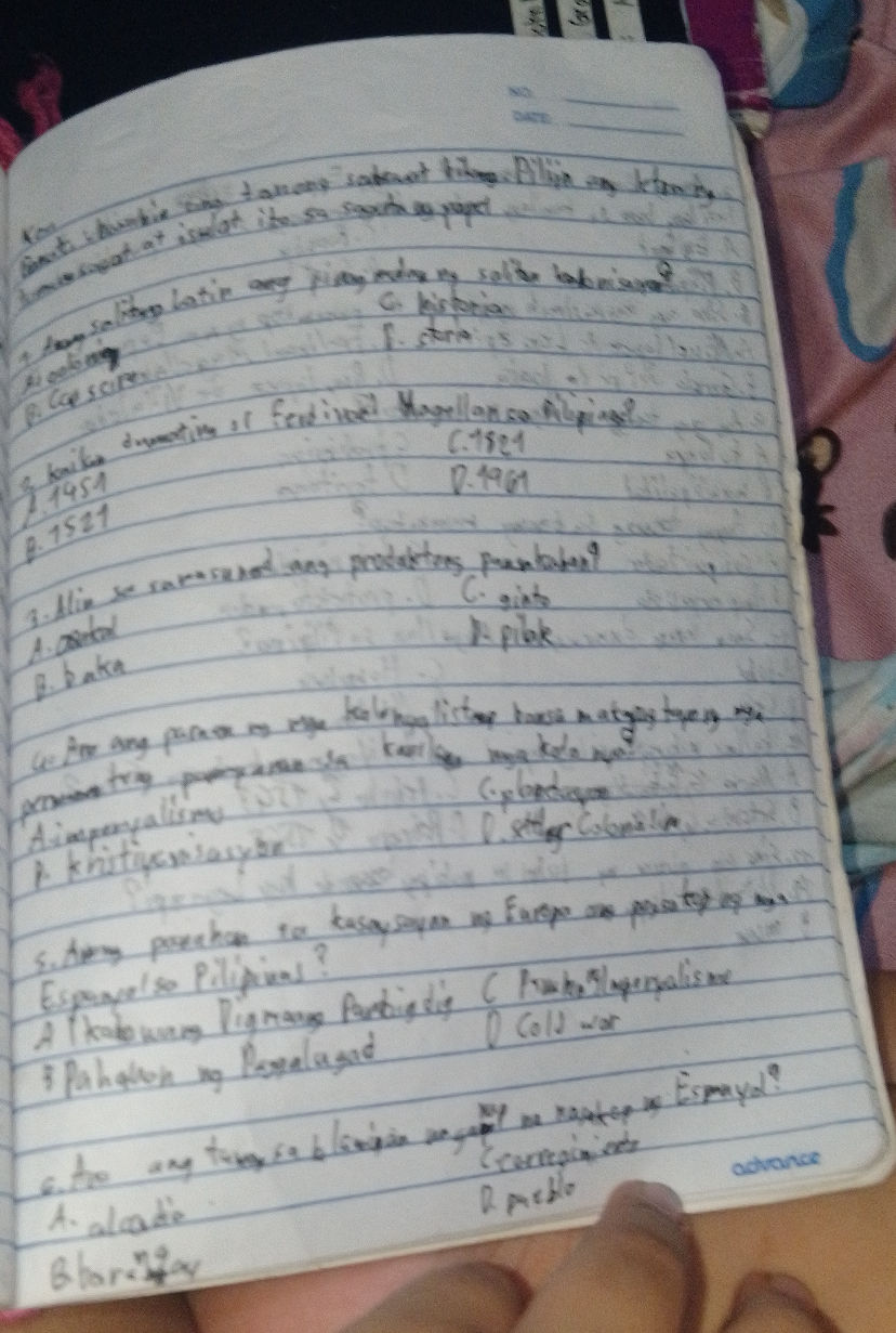 1. Ano ang salitang latin ang pinagmulan ng | StudyX