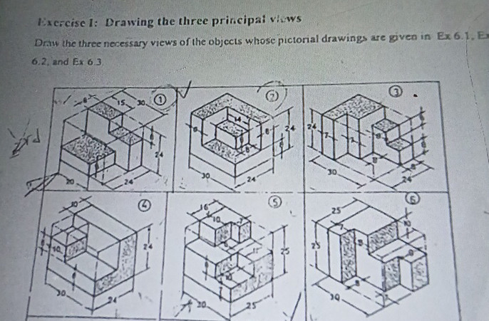 Exercise 1: Drawing the three principal | StudyX