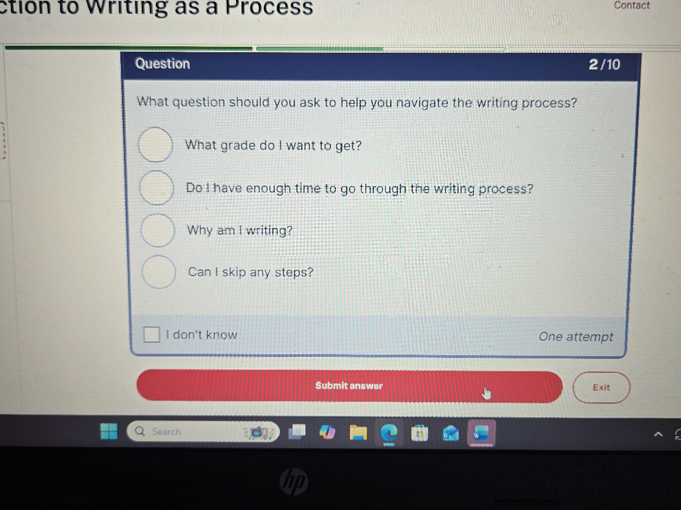 What question should you ask to help you | StudyX