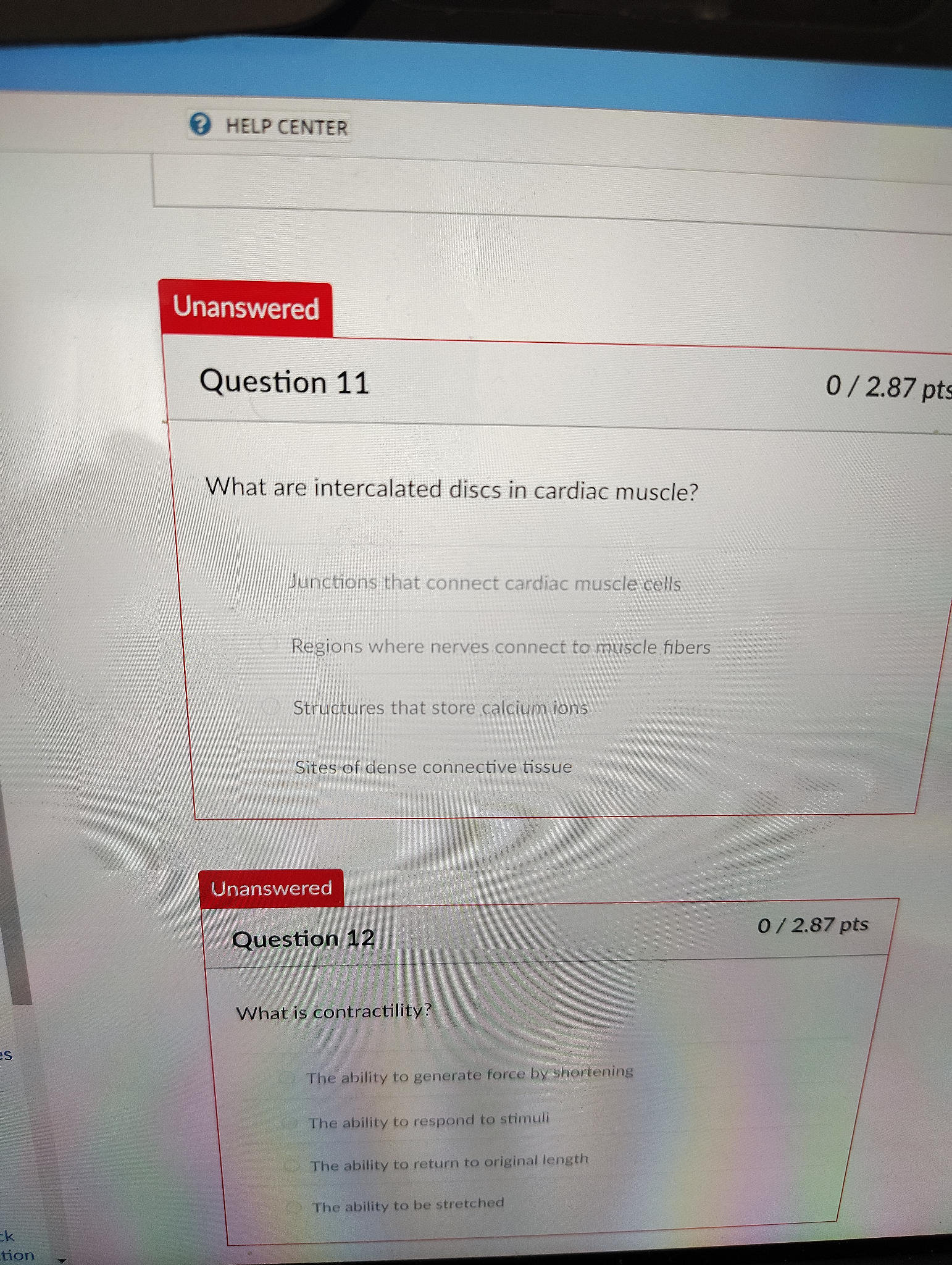 Question 11 What are intercalated discs in | StudyX