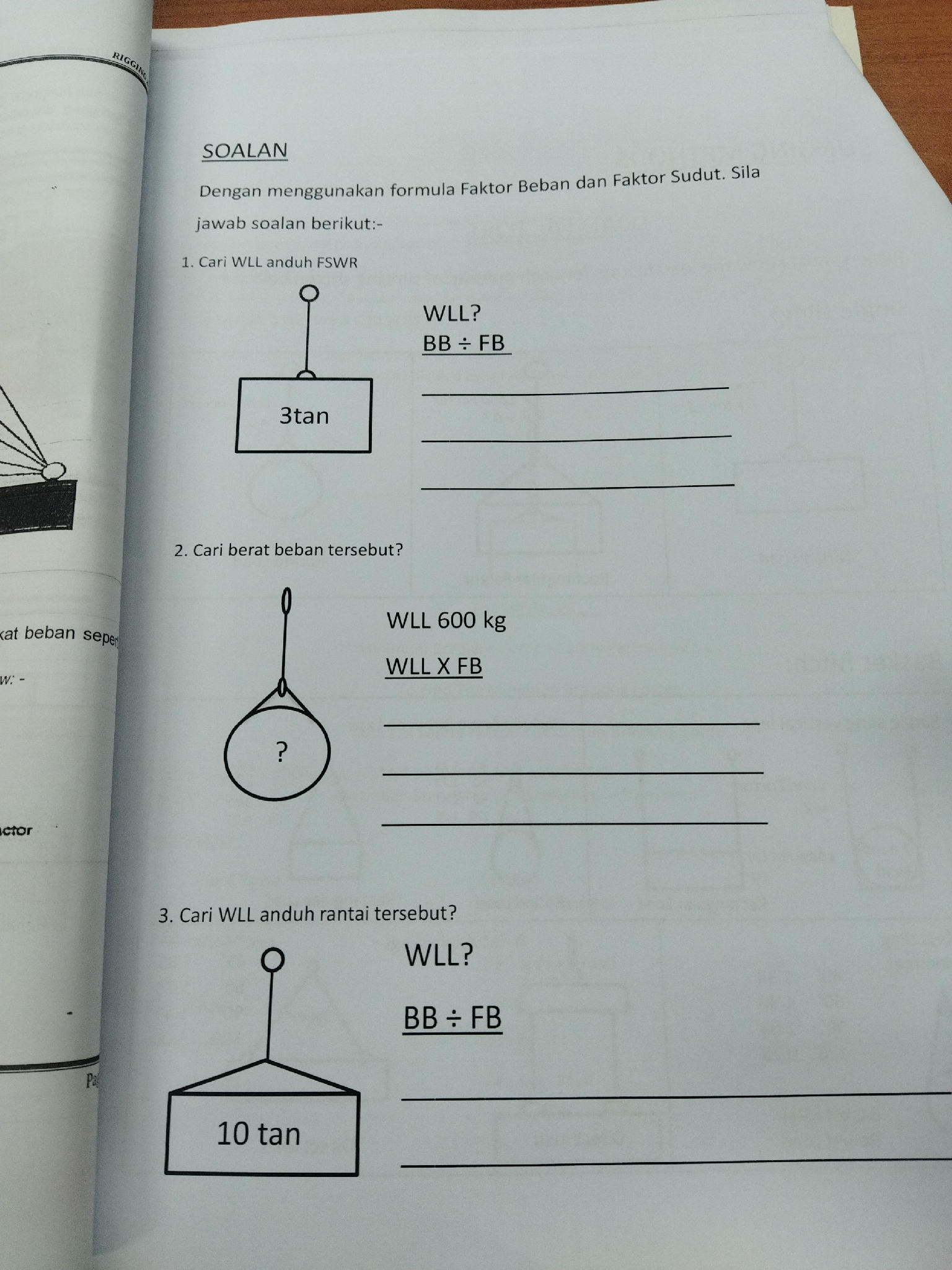 SOALAN Dengan menggunakan formula Faktor | StudyX