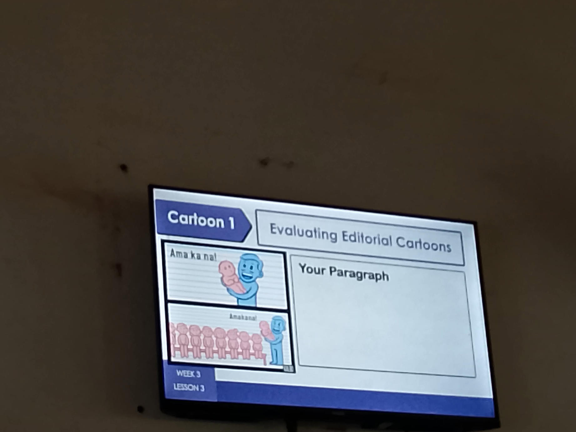 Cartoon 1 Context (Image description based | StudyX