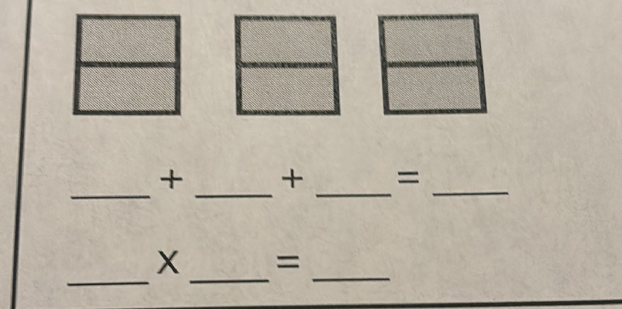 The image shows three identical rectangles, | StudyX