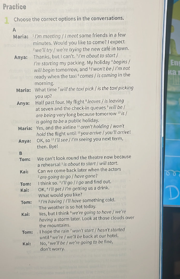 Choose the correct options in the | StudyX