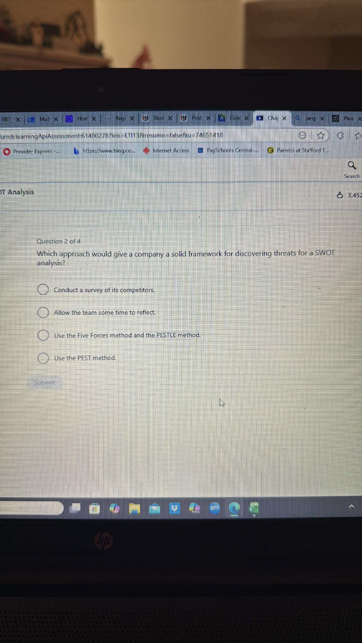 Question 2 of 4 Which approach would give a | StudyX