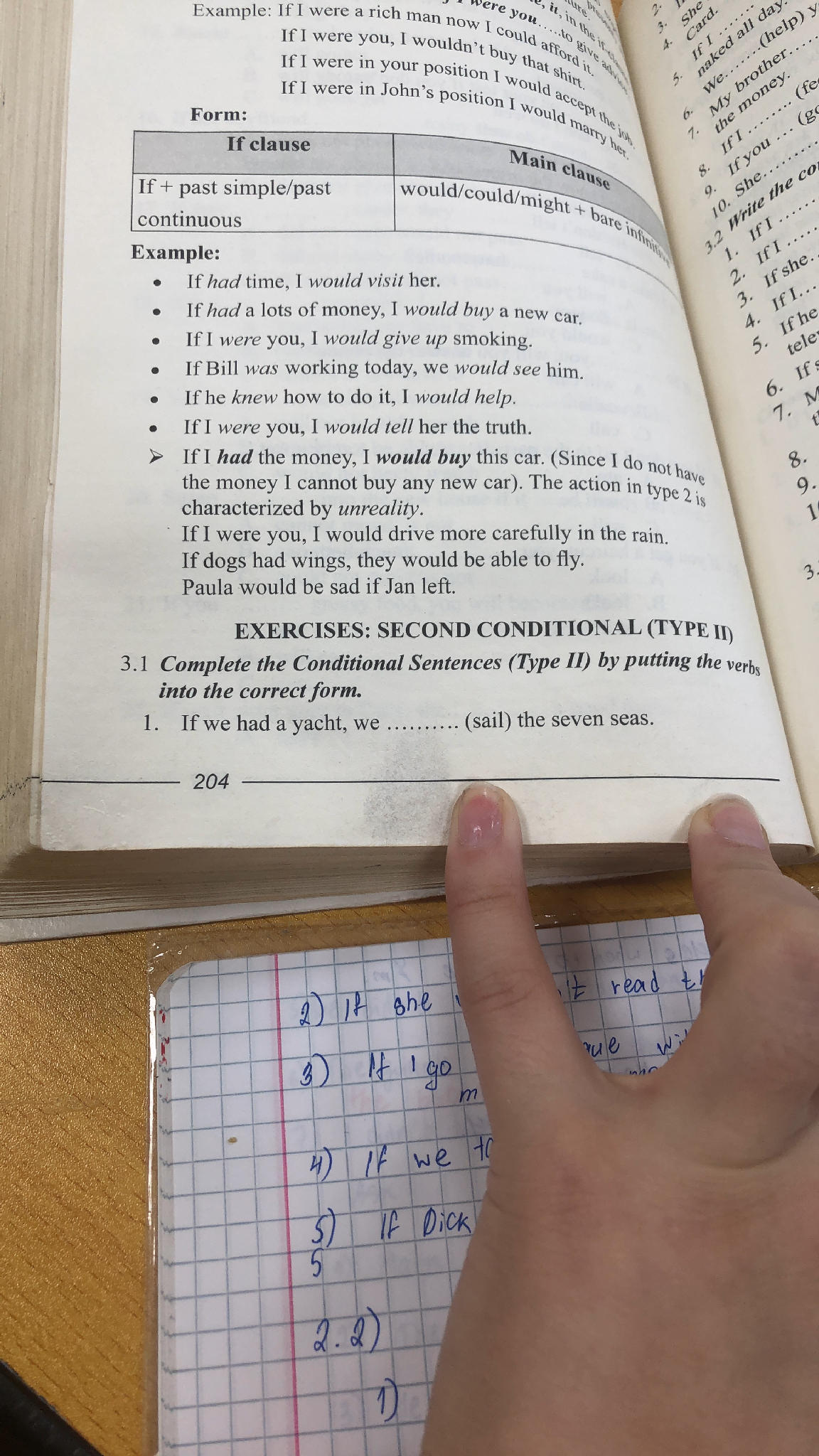 Form: If clause If + past simple/past | StudyX