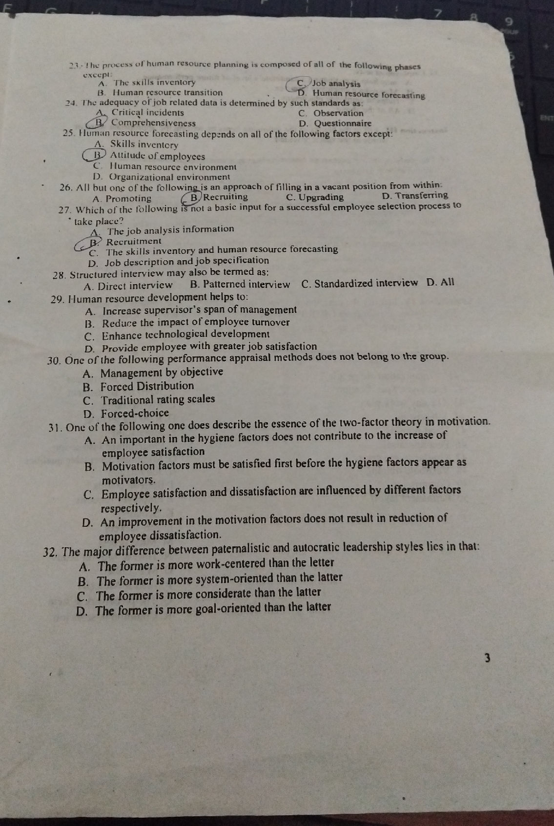 32. The major difference between | StudyX