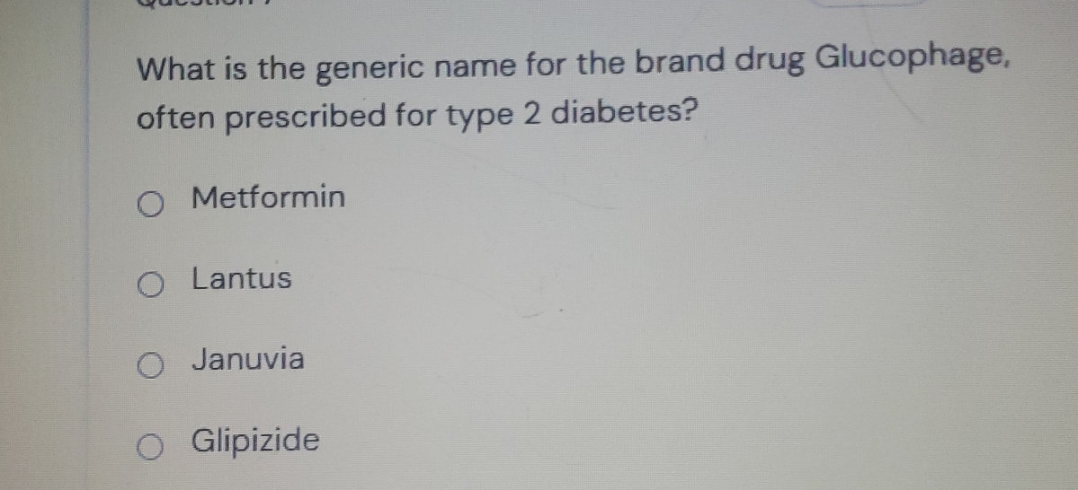 What is the generic name for the brand drug | StudyX