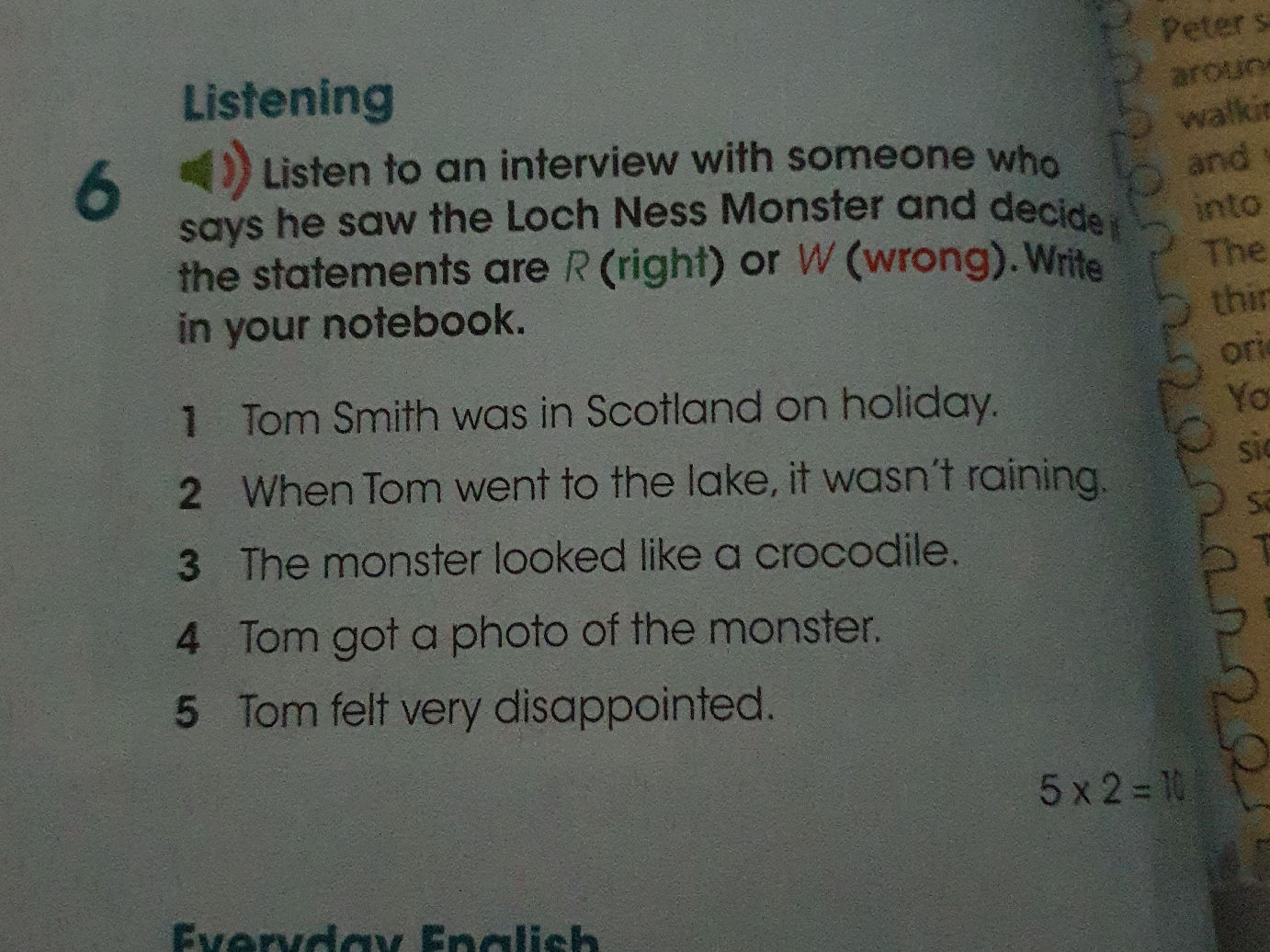 Listening 6)) Listen to an interview with | StudyX