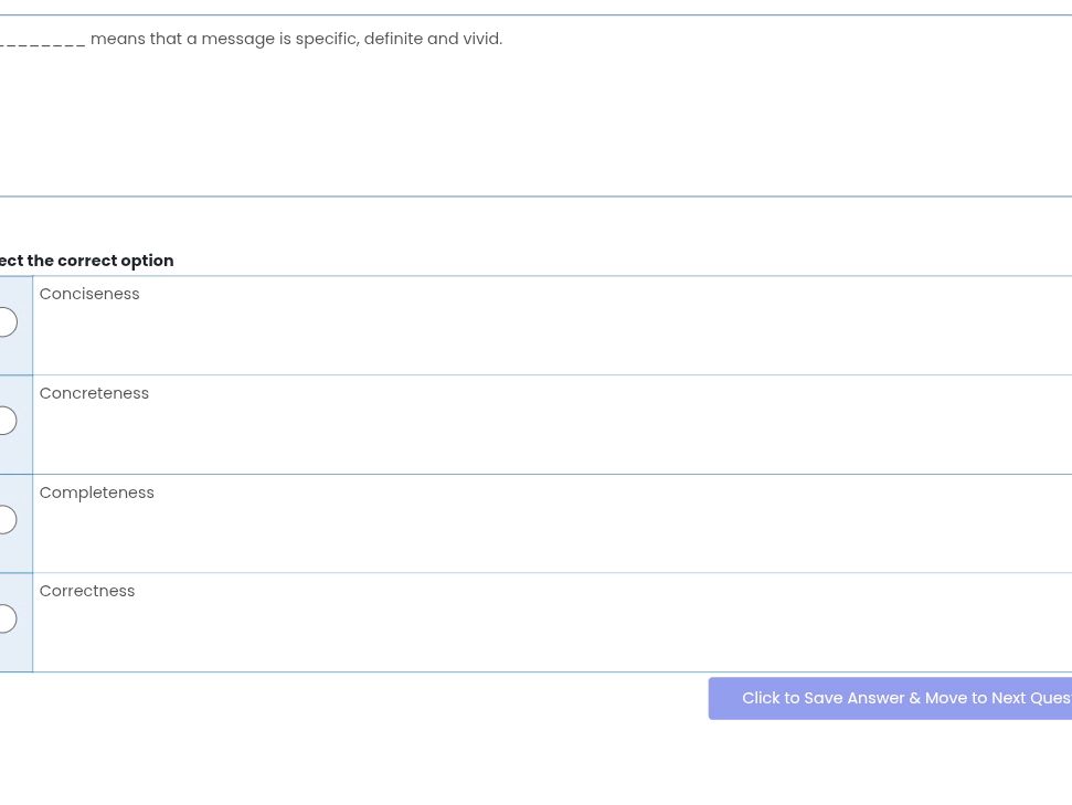 means that a message is specific, | StudyX