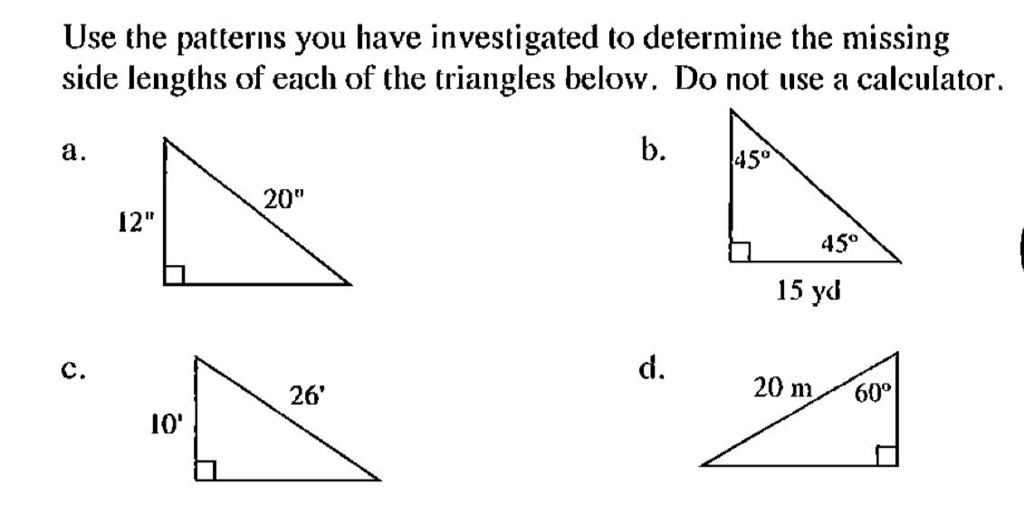 Use the patterns you have investigated to | StudyX