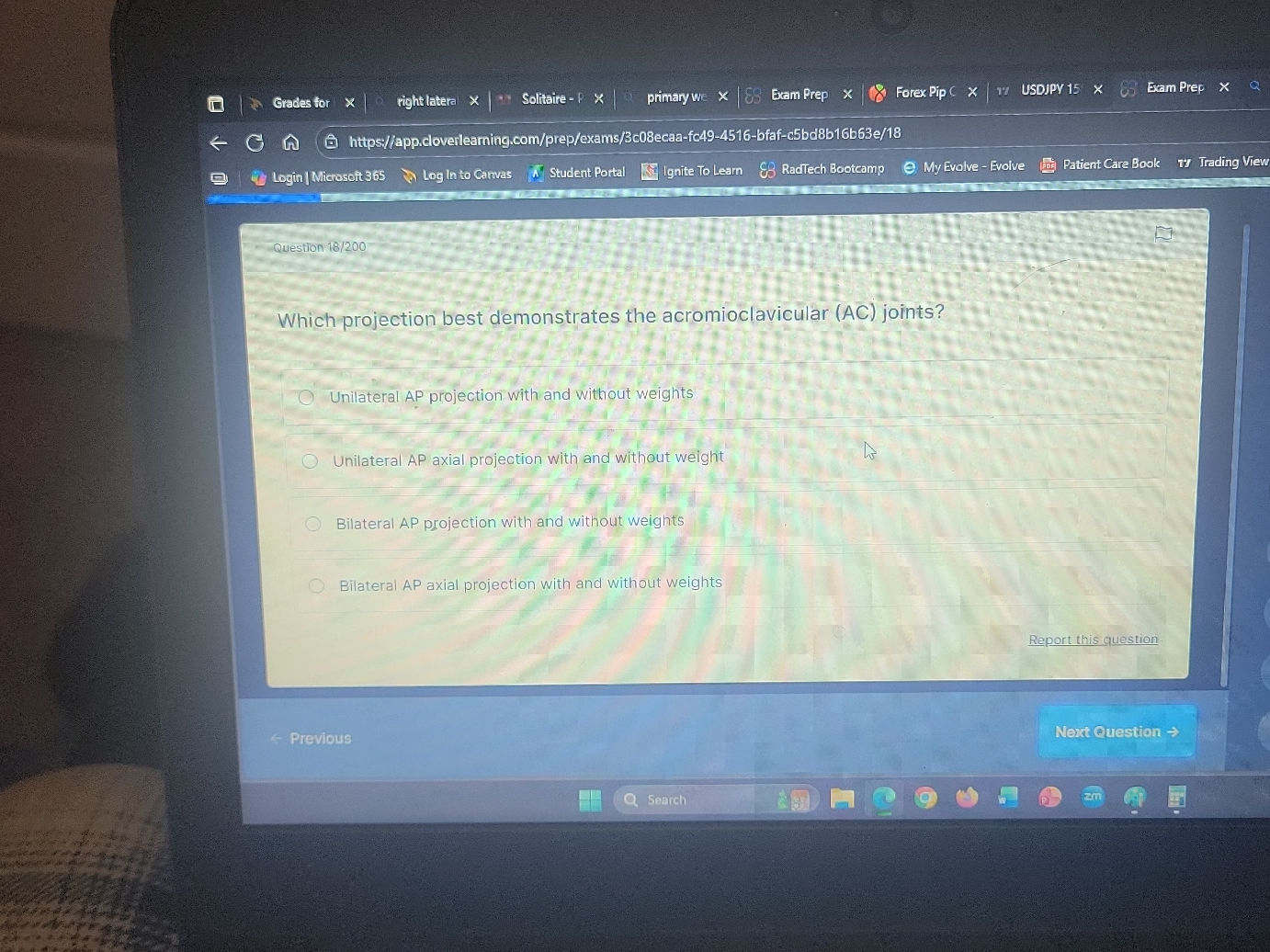 Which projection best demonstrates the | StudyX