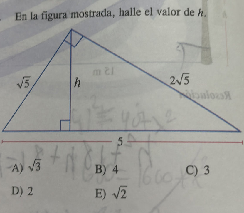 En la figura mostrada, halle el valor de | StudyX