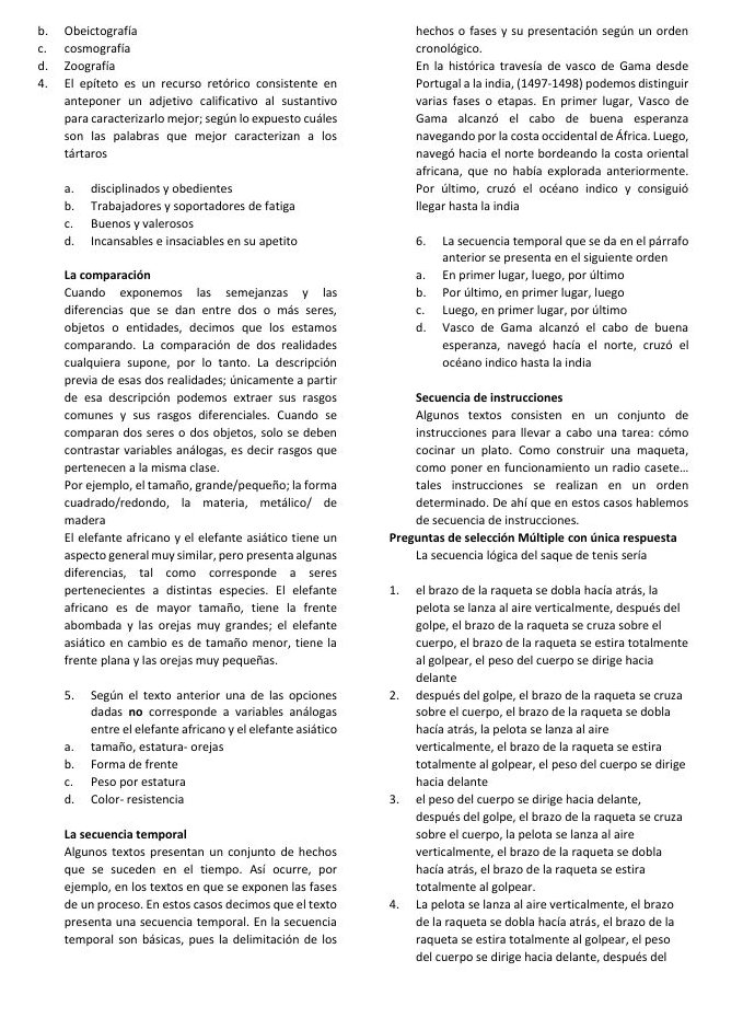 El epíteto es un recurso retórico | StudyX