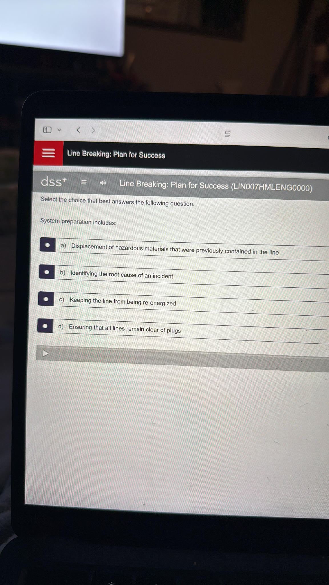 Select the choice that best answers the | StudyX