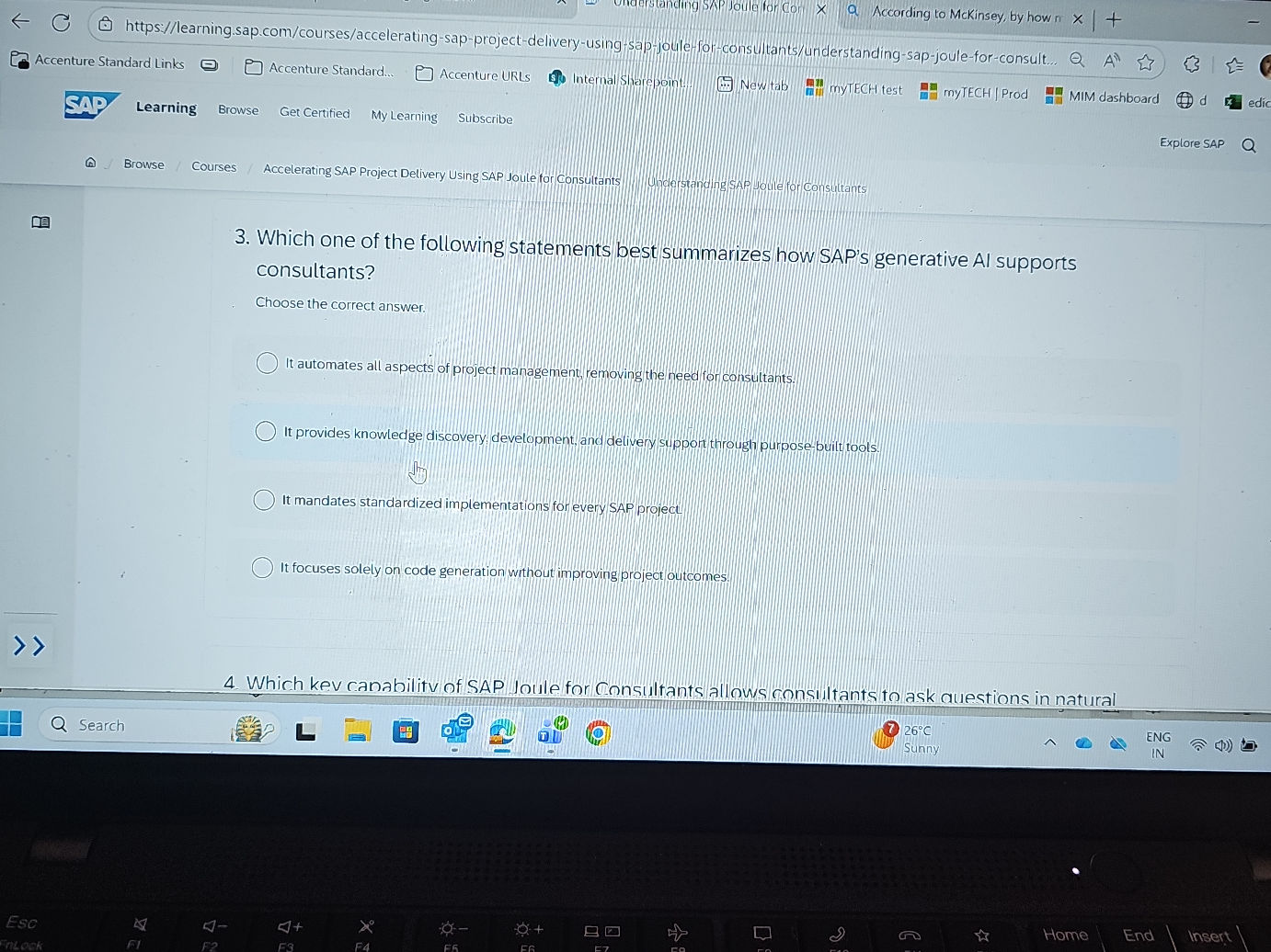 3. Which one of the following statements | StudyX