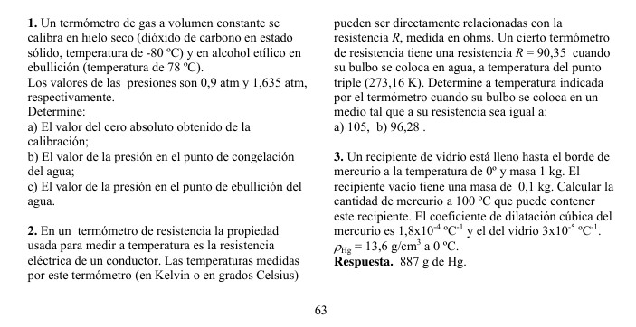 Un termómetro de gas a volumen constante se | StudyX