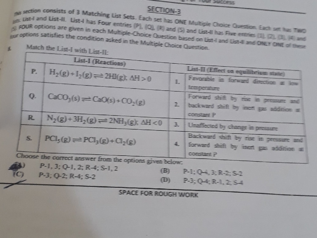 SECTION-3 This section consists of 3 | StudyX
