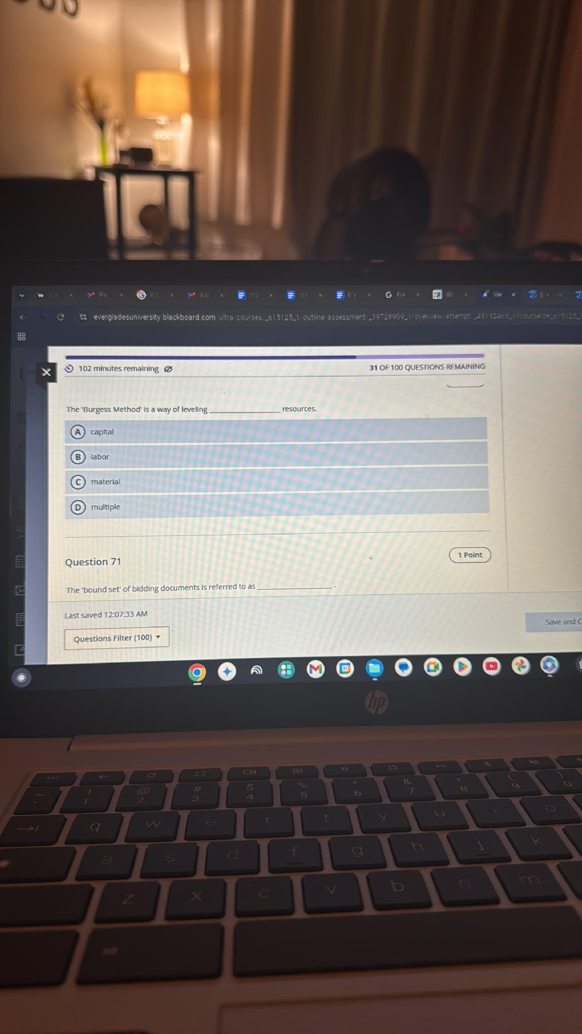 The 'Burgess Method' is a way of leveling | StudyX