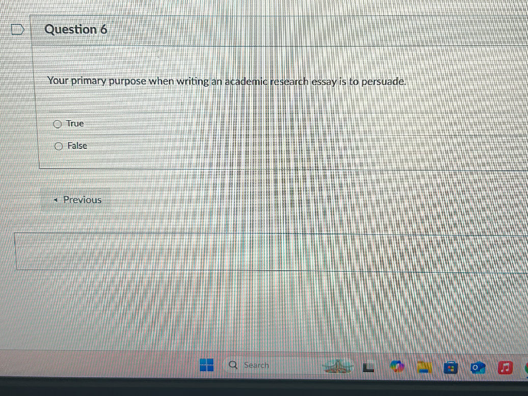 Your primary purpose when writing an | StudyX