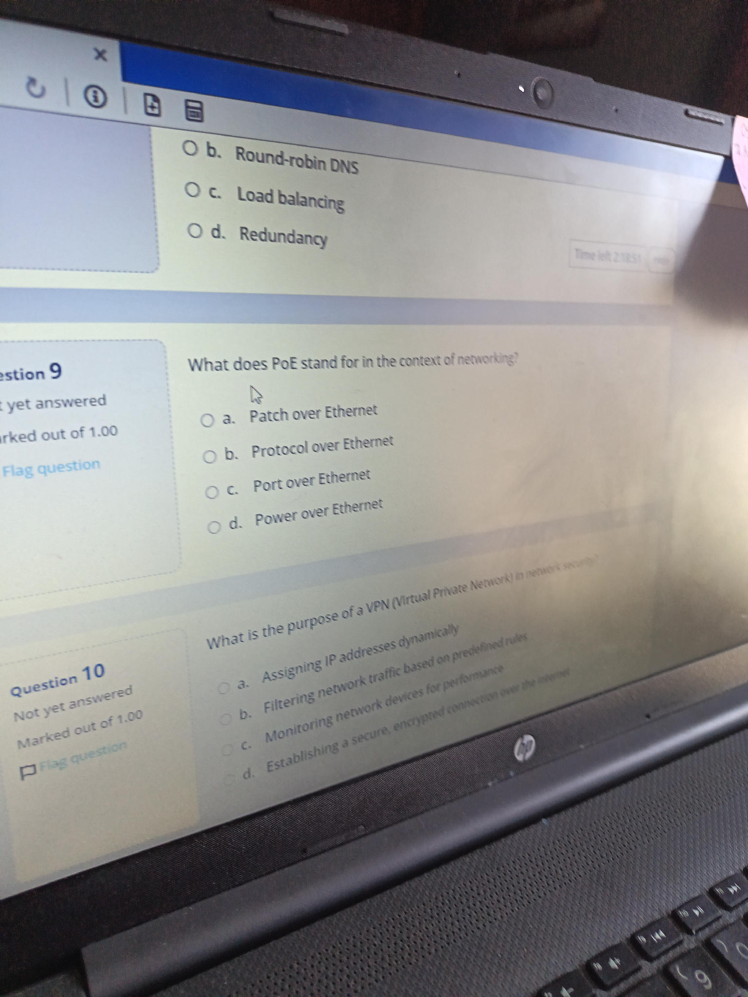 What does PoE stand for in the context of | StudyX