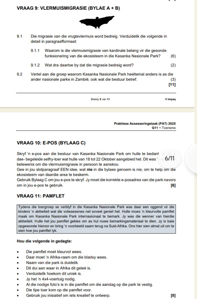2. SCENARIO Lees die onderstaande inligting | StudyX
