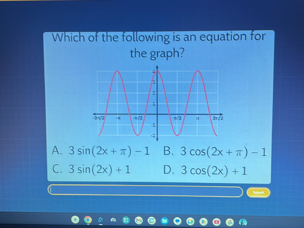 Which of the following is an equation for | StudyX
