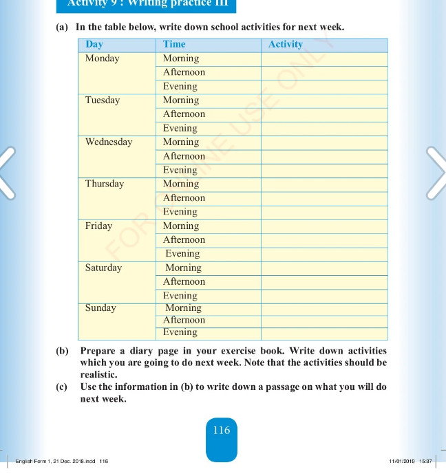 (a) In the table below, write down school | StudyX