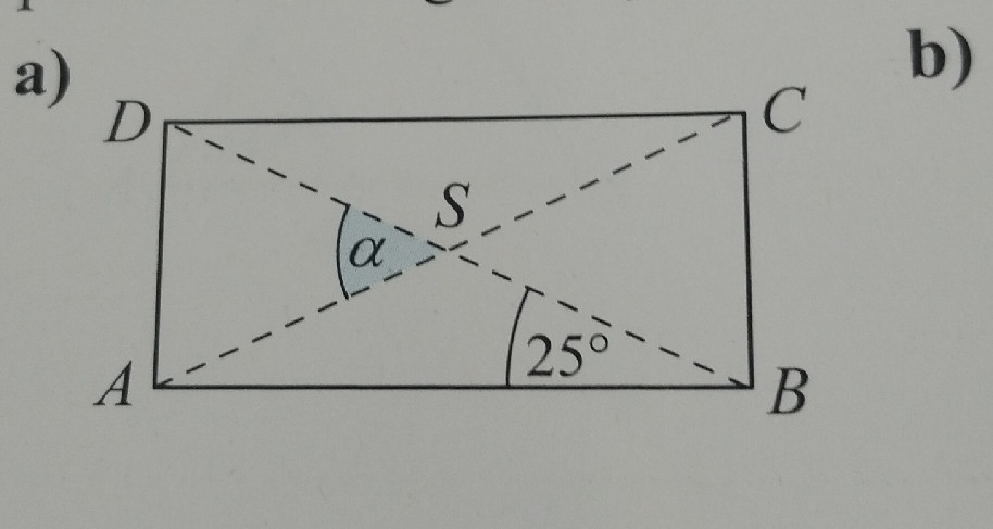 a) [Diagram of a rectangle ABCD with | StudyX