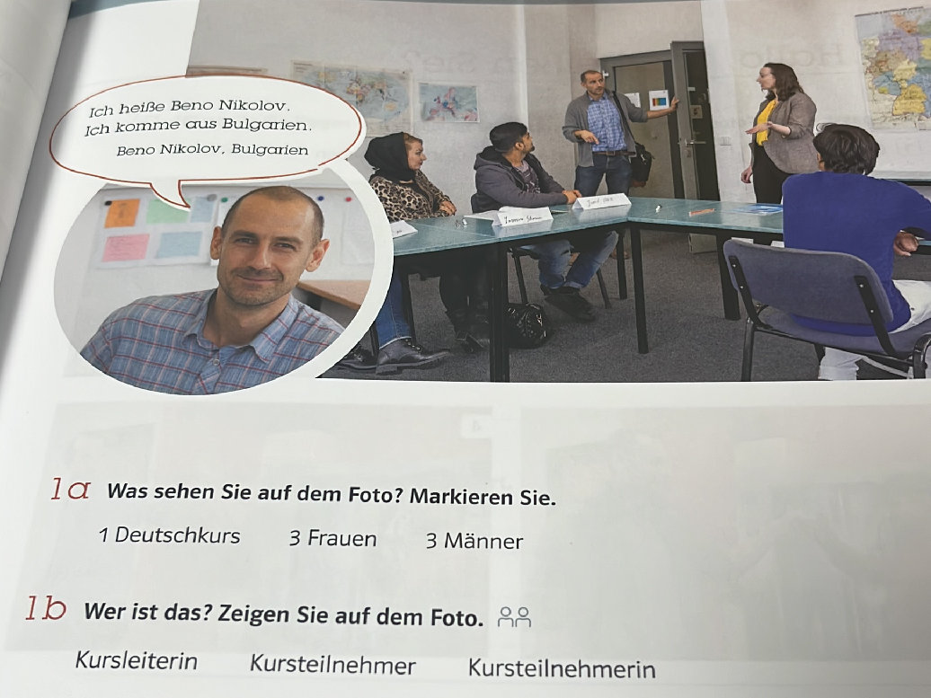 Ich heiße Beno Nikolov. Ich komme aus | StudyX
