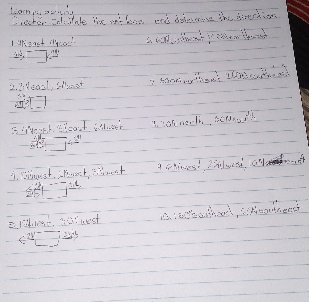 Learning activity Direction: Calculate the | StudyX