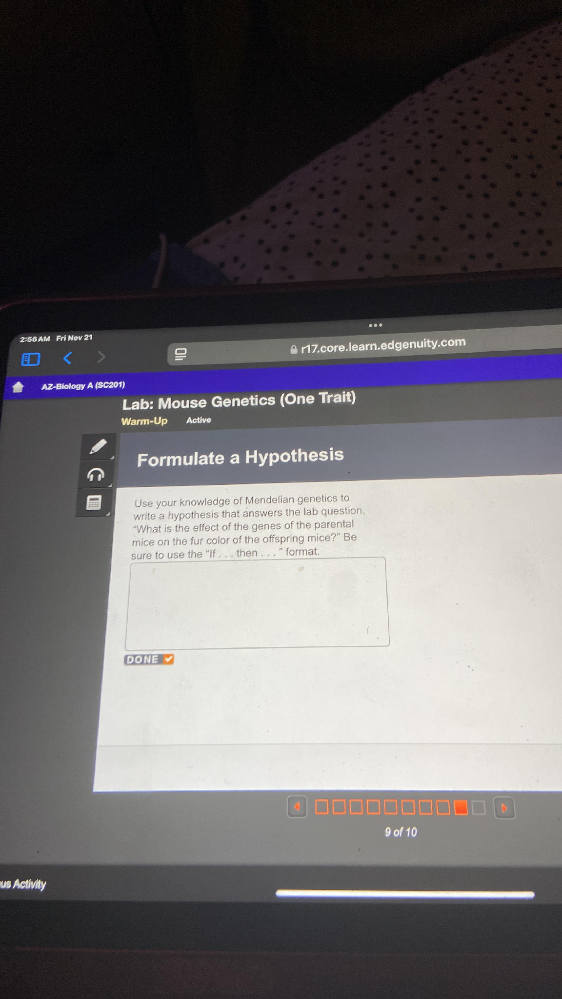 Formulate a Hypothesis Use your knowledge | StudyX