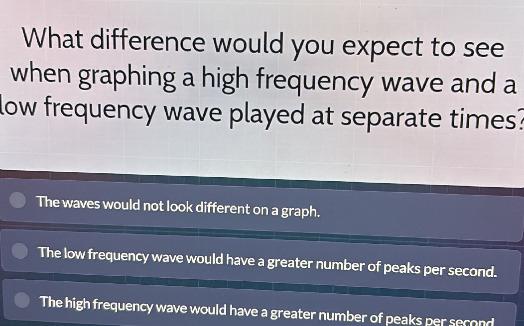What difference would you expect to see when | StudyX