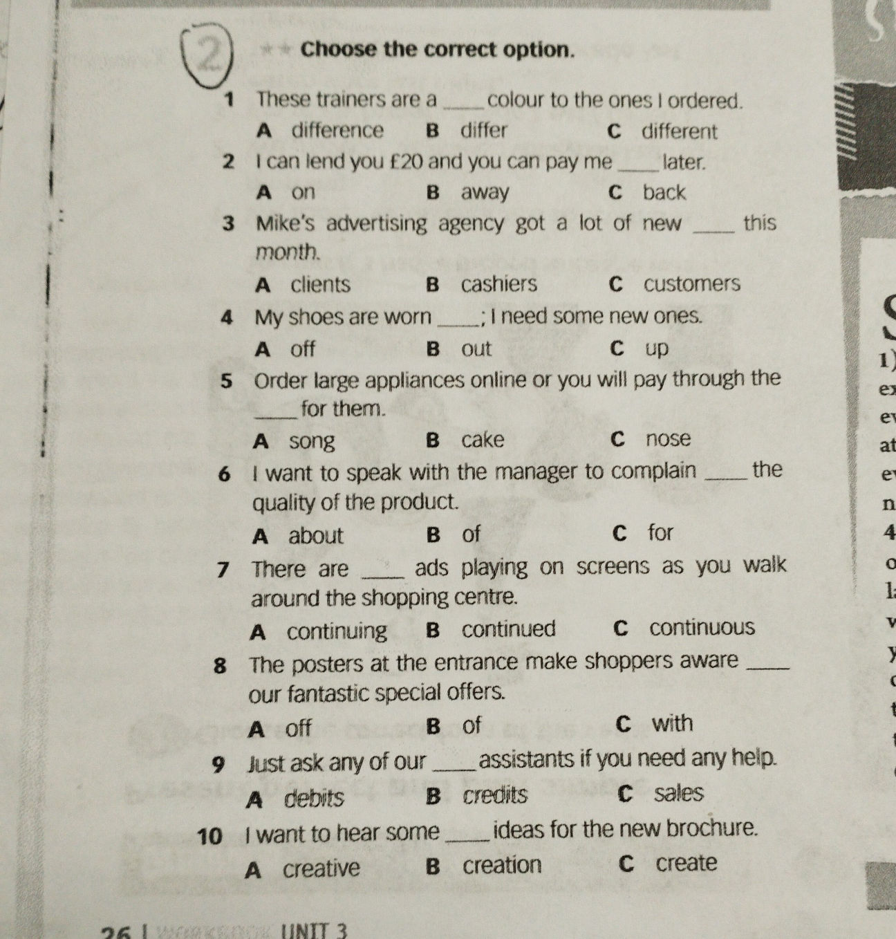 Choose the correct option. 1 These trainers | StudyX