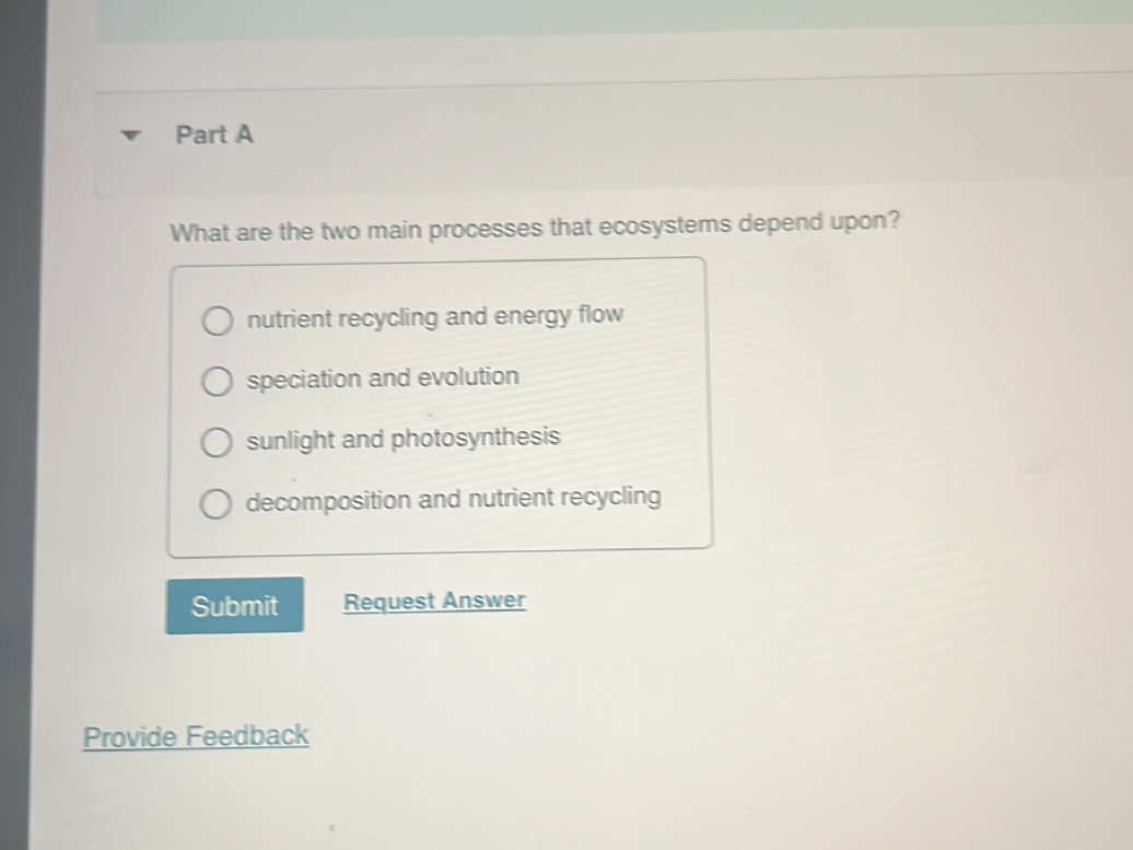 What are the two main processes that | StudyX