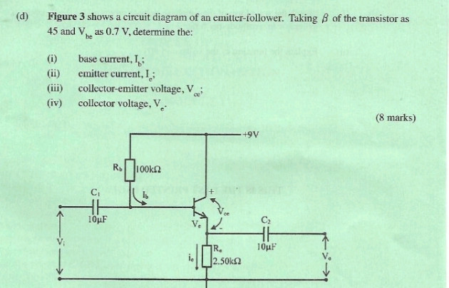 Figure 3 shows a circuit diagram of an | StudyX
