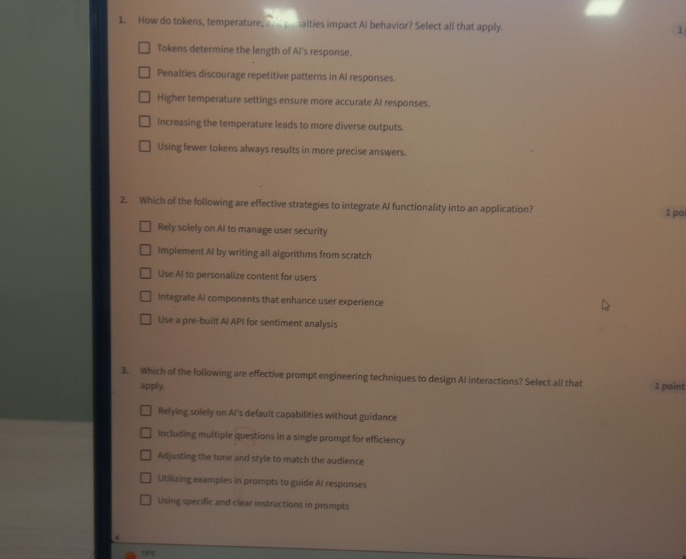 How do tokens, temperature, and penalties | StudyX