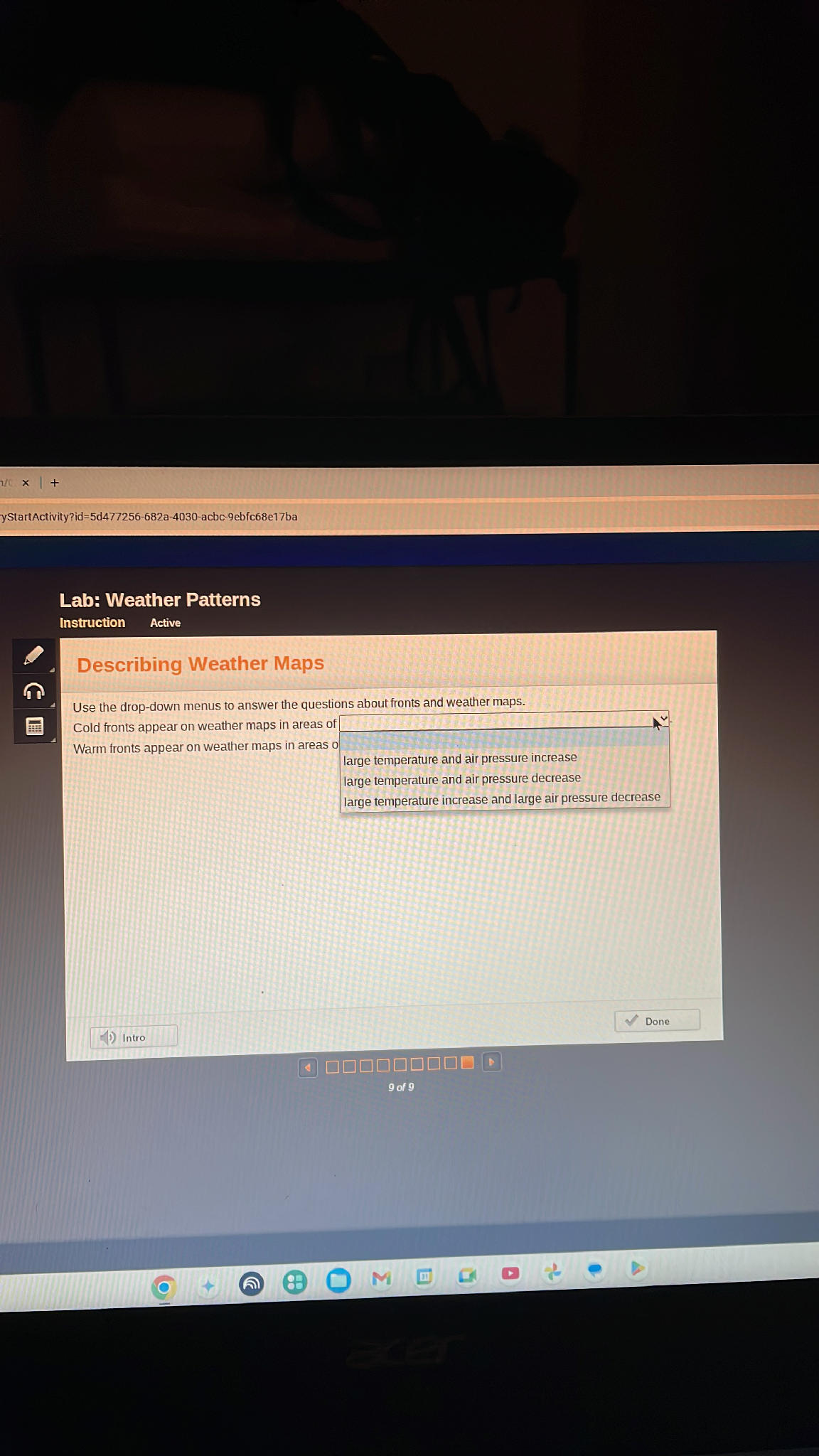 Use the drop-down menus to answer the | StudyX
