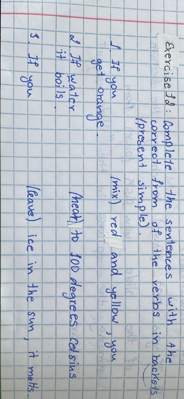 Exercise 12: Complete the sentences with the | StudyX