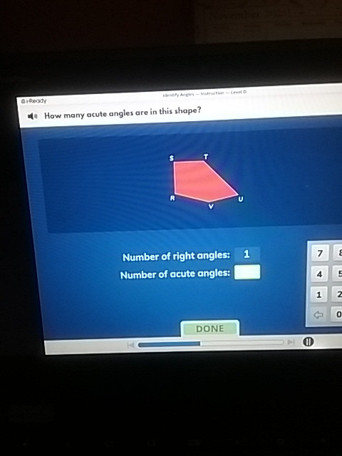 How many acute angles are in this shape? | StudyX
