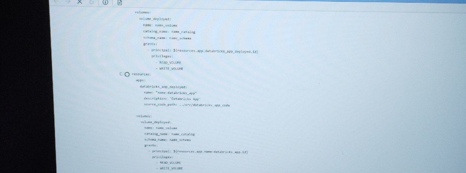 In a Databricks Asset Bundle project, in the | StudyX